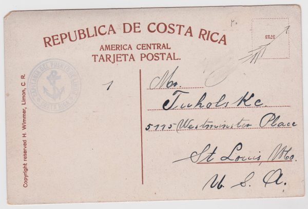 Postcard Archives - Costa Rica Stamps